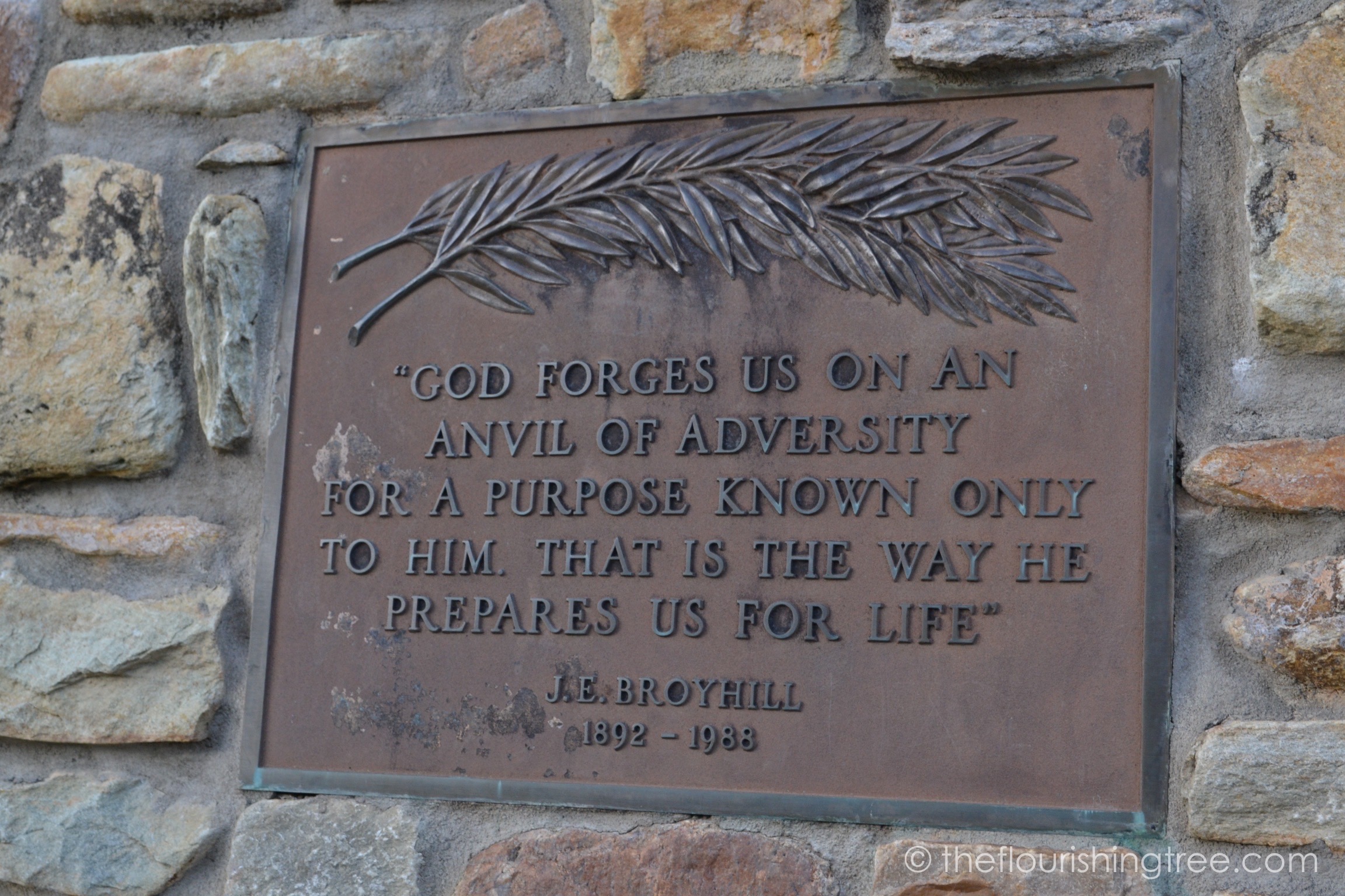 The anvil and the angel | The Flourishing Tree